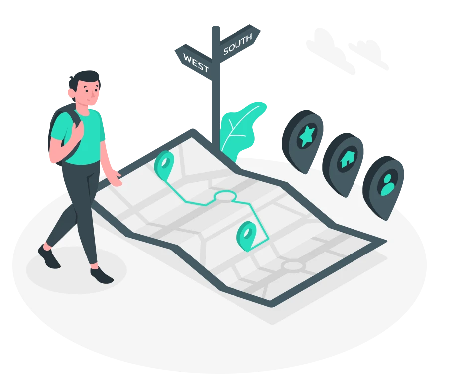 Custom Map Illustration Services